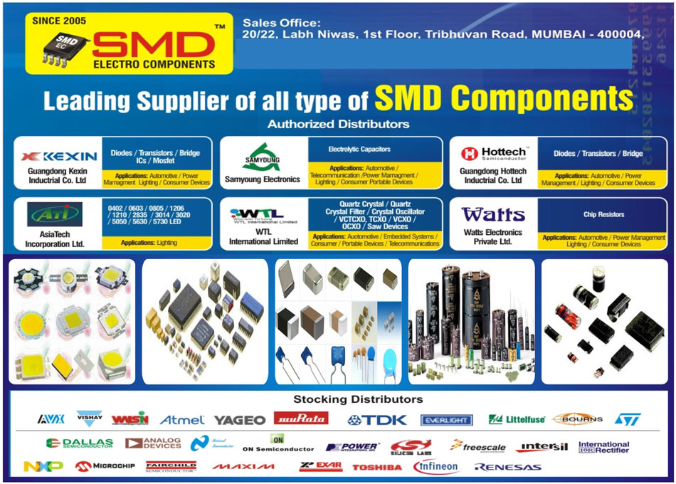 SMD Components | Chip Resistors | Diodes | ICs - SMD Electro Components ...
